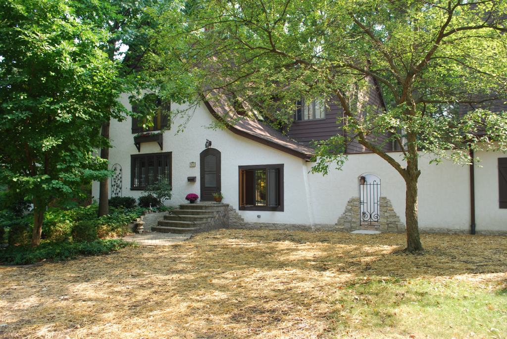 Landscaping for a large garage addition on a double lot – before ...